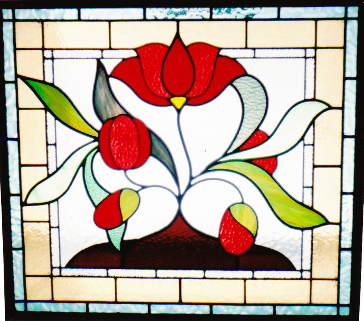 Leadlighting Tutorial Lesson 7: Puttying and how to repair a broken ...