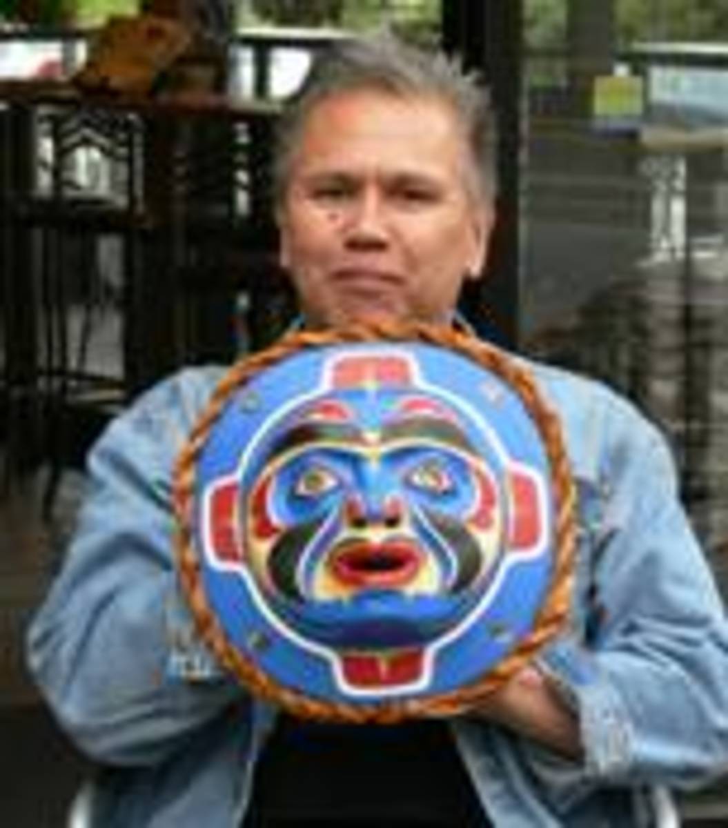Carving Native Masks from Wood - HubPages