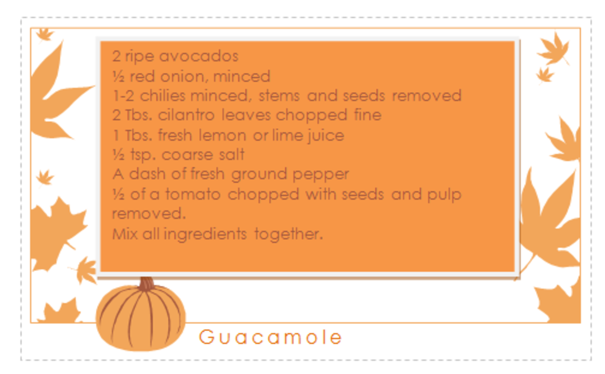 How to Create Free Recipe Cards With a Template - HubPages