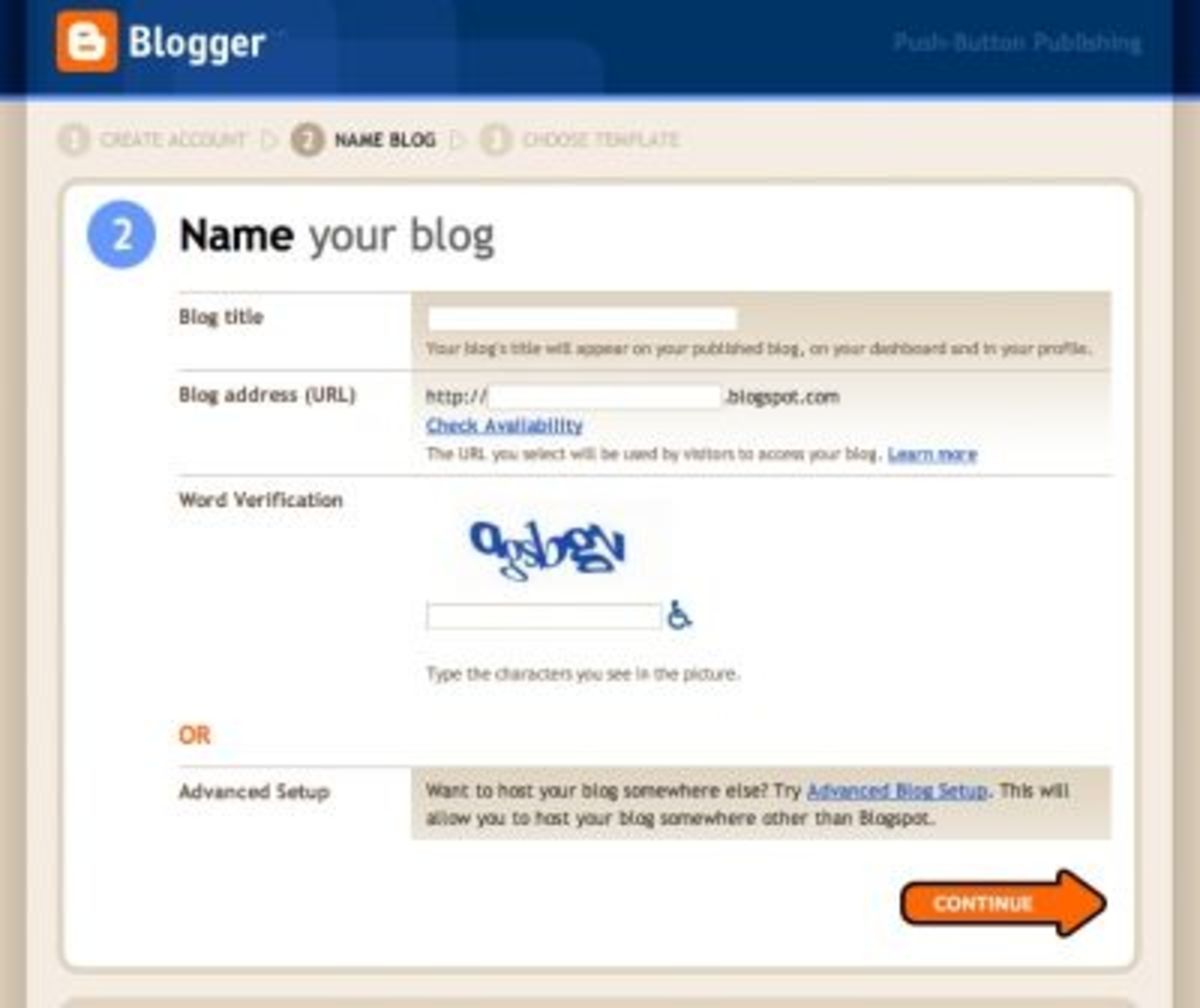 How To Start a Blog on Blogger - HubPages