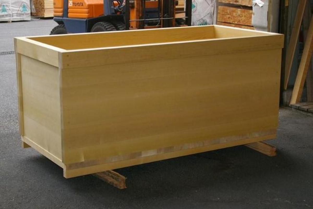 original hinoki wood japanese bath tubs for soaking and aromatherapy ...