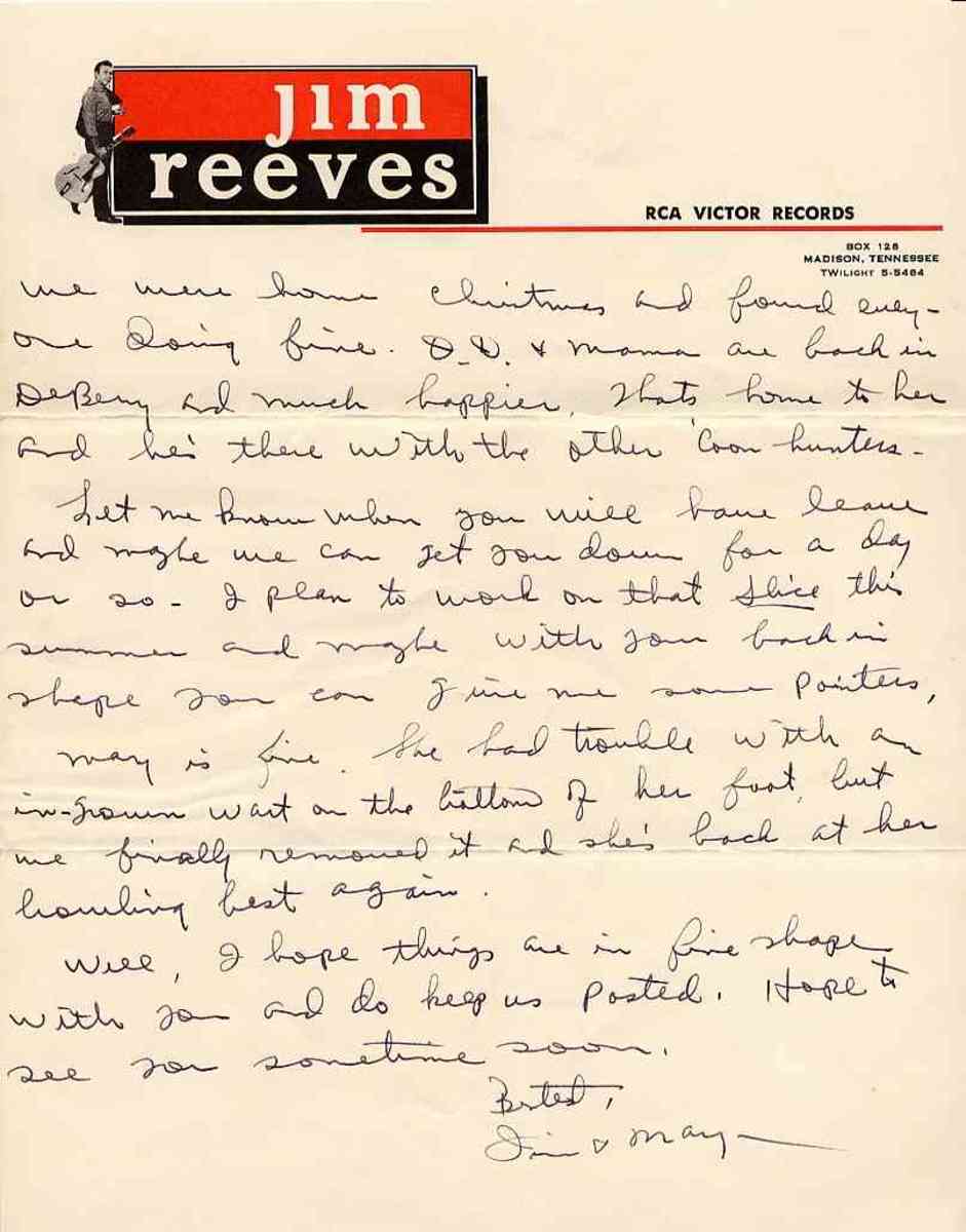 Biography of Jim Reeves - A Country Music Legend - HubPages