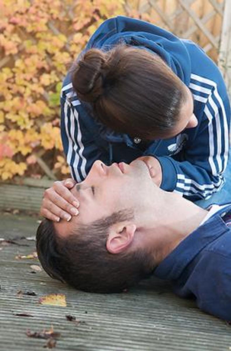 First Aid Procedure for Artificial Respiration: Mouth to Mouth and ...