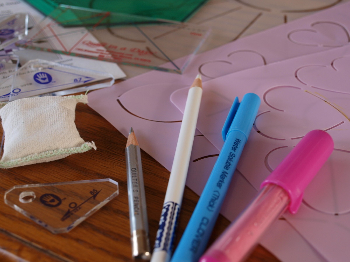 How To Trace A Quilting Template On Fabric HubPages