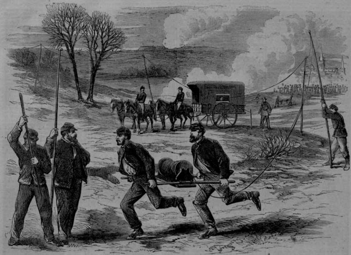 American Civil War Life: Union Infantryman - Life on Campaign 7 - HubPages