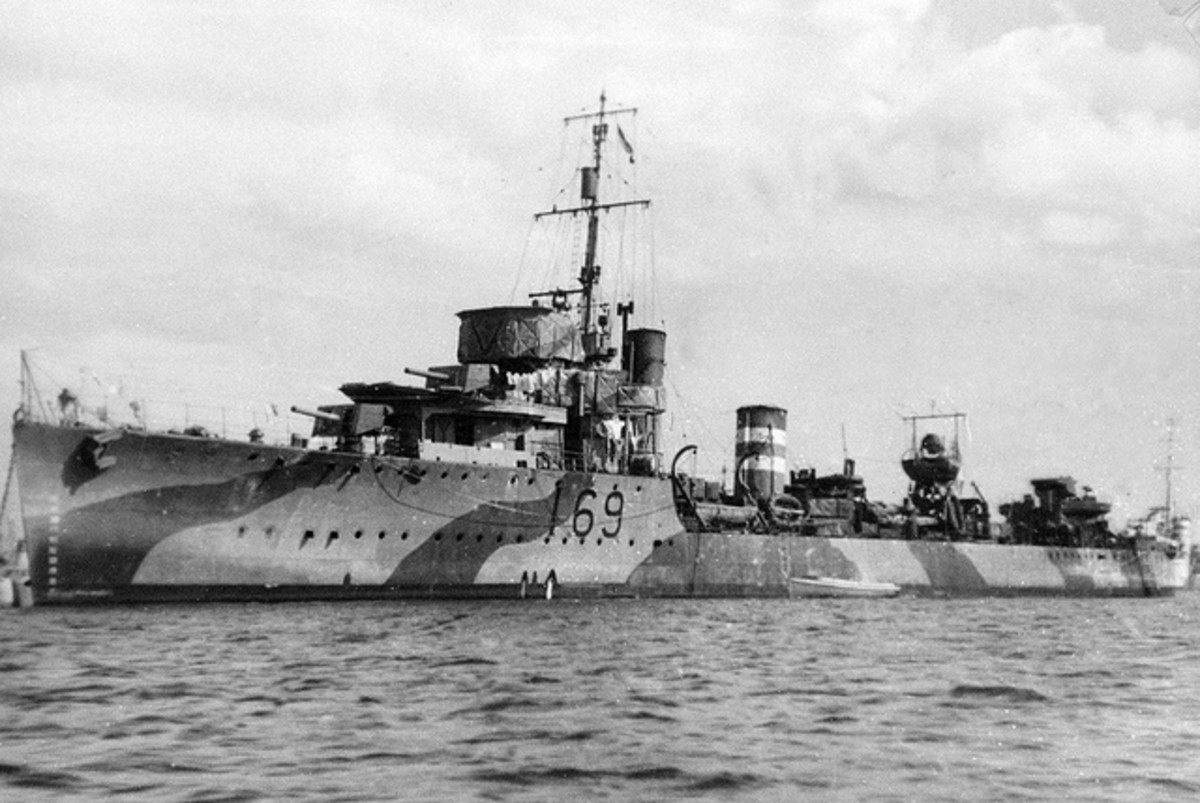 The Scrap Iron Flotilla - Venerable Destroyer Contribution From ...