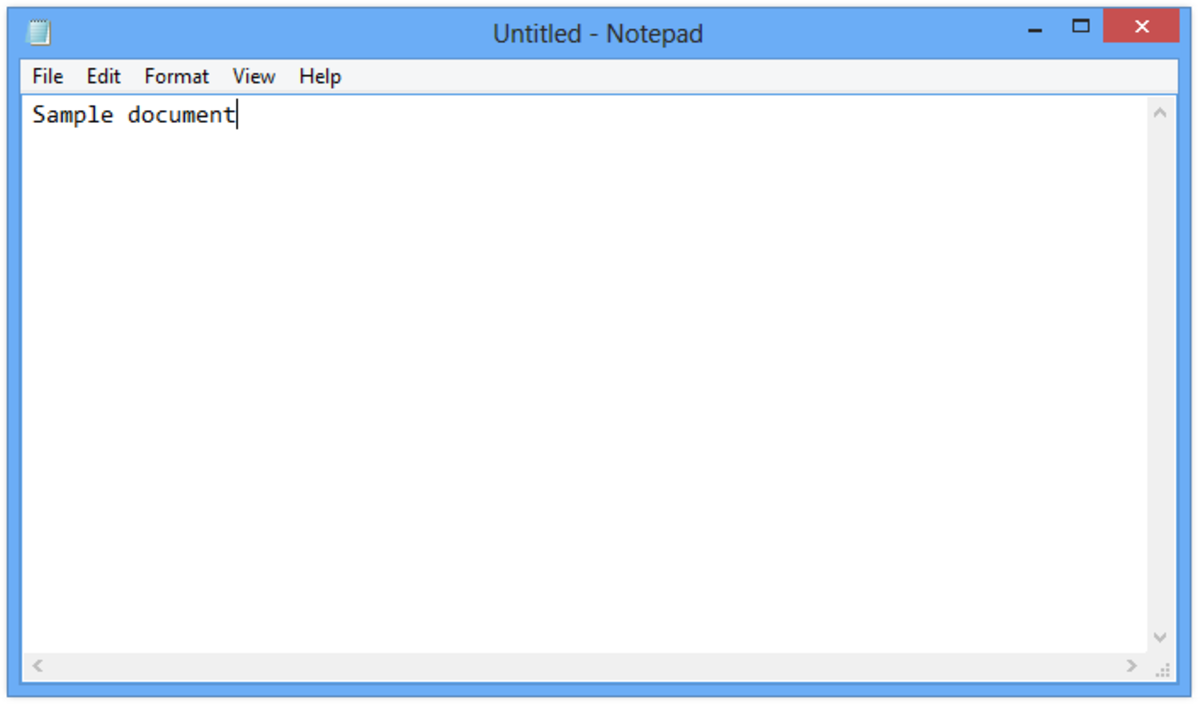 Microsoft Notepad A Very Useful But Underrated Software HubPages Microsoft Notepad A Very Useful But Underrated Software HubPages