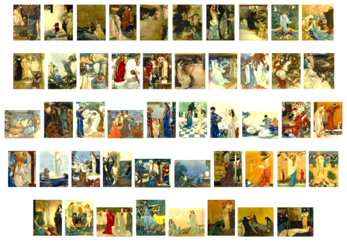 The Best of William Russell Flint - Myth, Fable and Fairy Tale art from ...