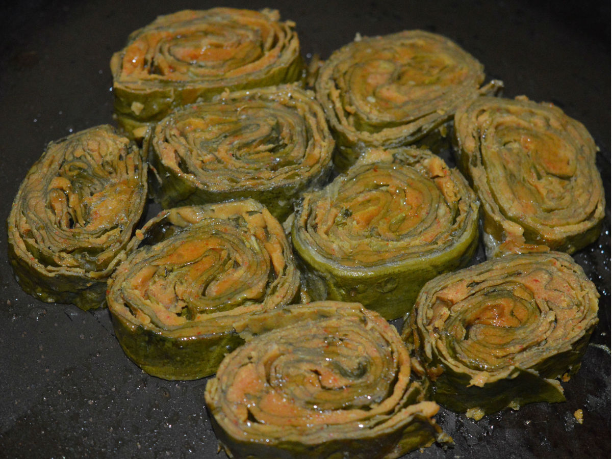 Taro Leaf Rolls (Alu Vadi) Recipe - HubPages