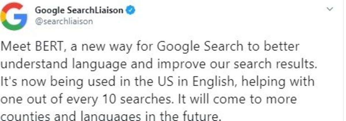 Google BERT Update and Its Affects - All You Need to Know - HubPages