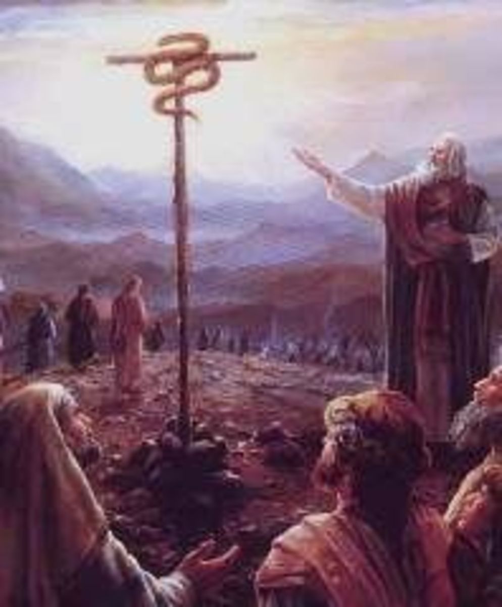 Medical Symbol Snake Moses