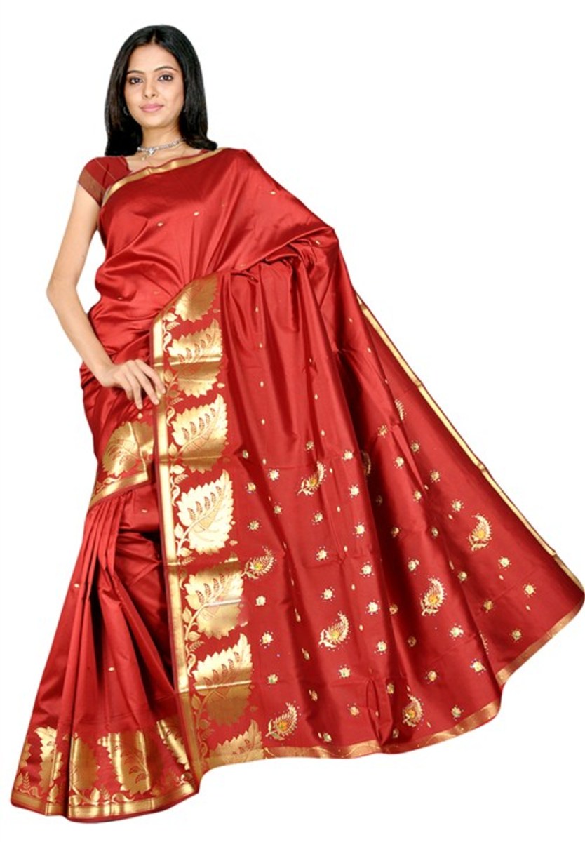 Saree for Mehendi and Holud - HubPages