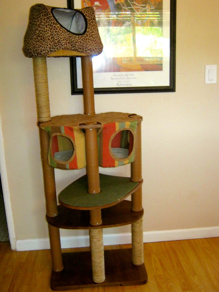 Solvit Kittyscape Cat Tree House: Product Review - HubPages