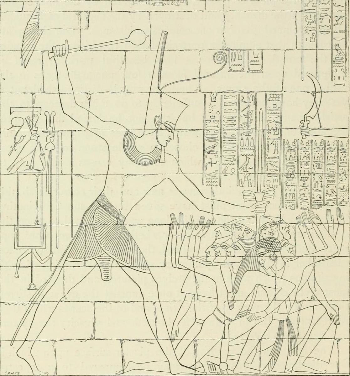 The Smiting Pose in Ancient Egyptian Art: Pharaohs at War - HubPages