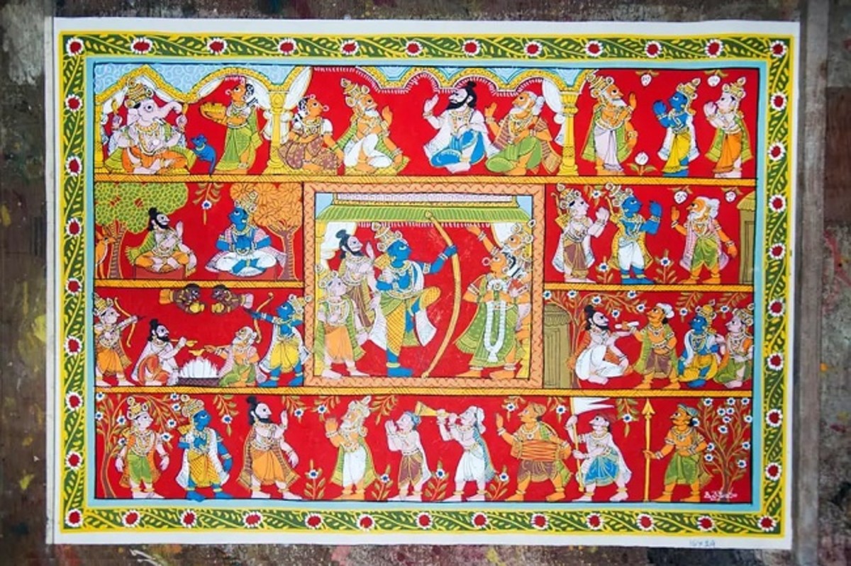 Traditional styles of Paintings in India - HubPages