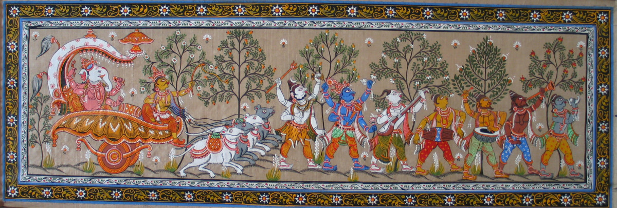 Traditional styles of Paintings in India - HubPages