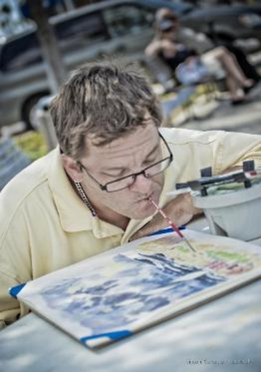 Beautiful Artwork Created Without Hands - HubPages