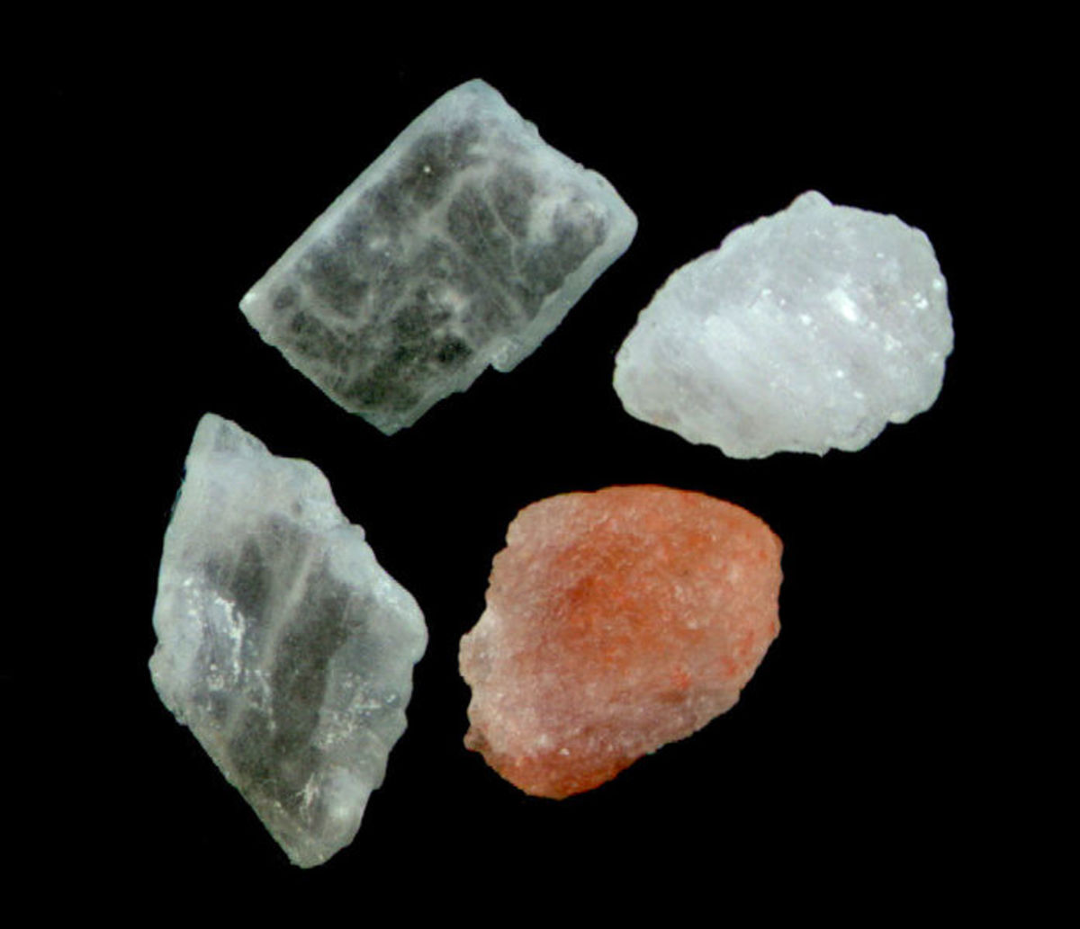 Kala Namak (Black Salt), Rock Salt (Sendha Namak) and Table Salt ...