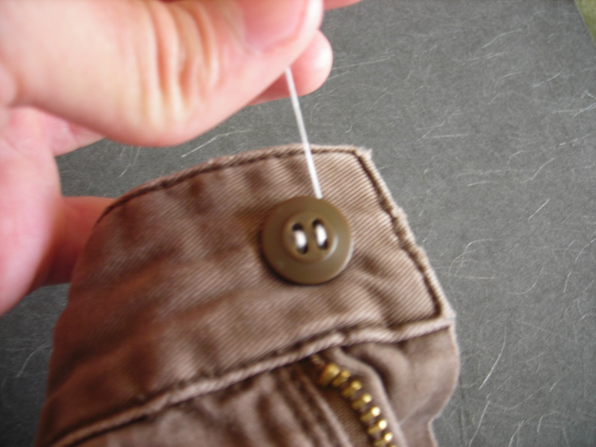 How To Put A Button On Pants HubPages