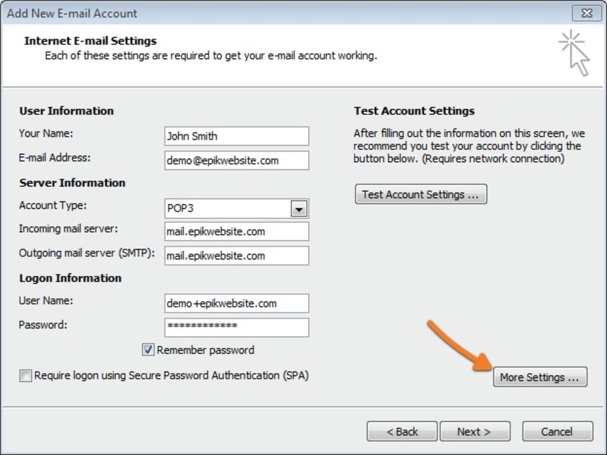 Setup an email with Microsoft Outlook on Windows 7 - HubPages
