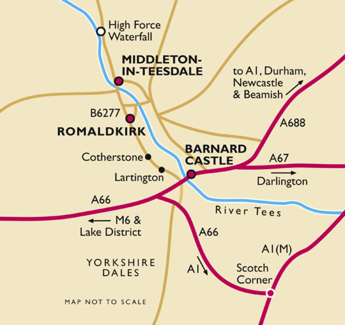 Travel North - 1: 'You Take the High Road', From the A66 to Richmond ...