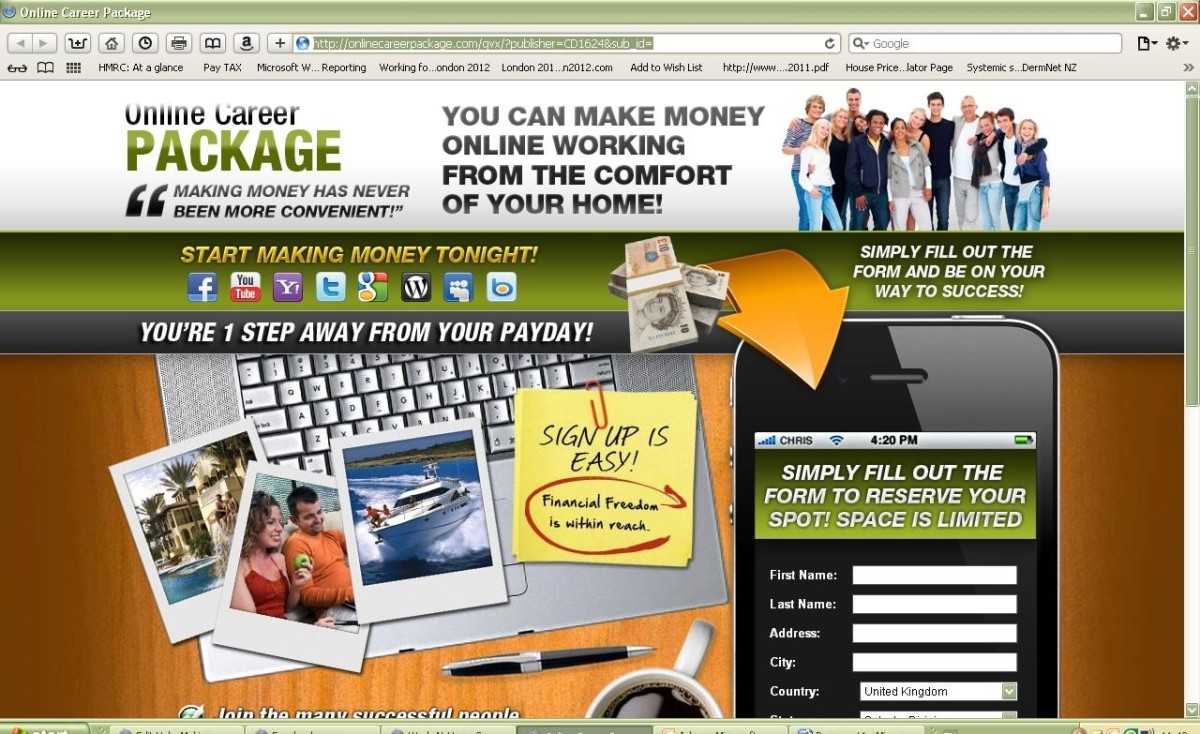Making Money Online - How to spot a Scam - HubPages