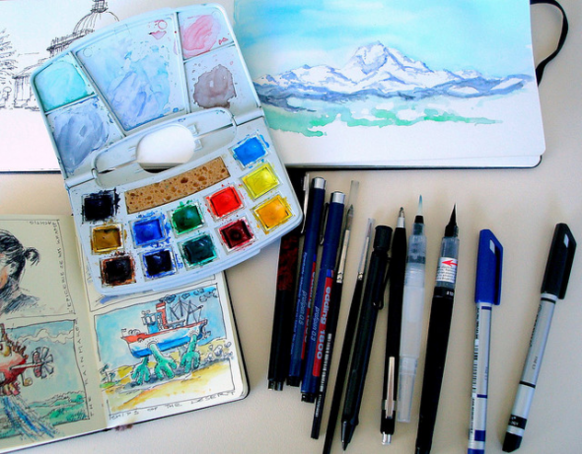 Travel Sketching | How To Draw Quickly Whilst Traveling ★ - HubPages