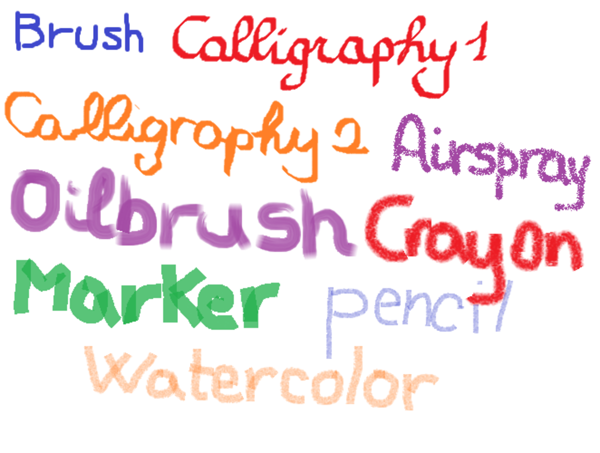 How to Draw and Color Simple Images in Microsoft Paint - HubPages