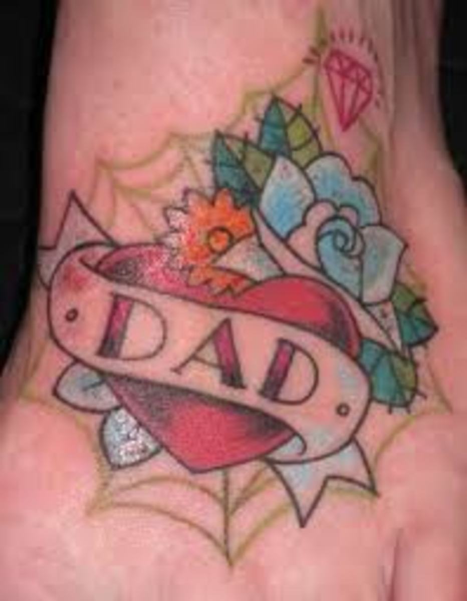 Dad Tattoos, Dad Tattoo Designs, Dad Tattoo Meanings, And Dad Tattoo ...