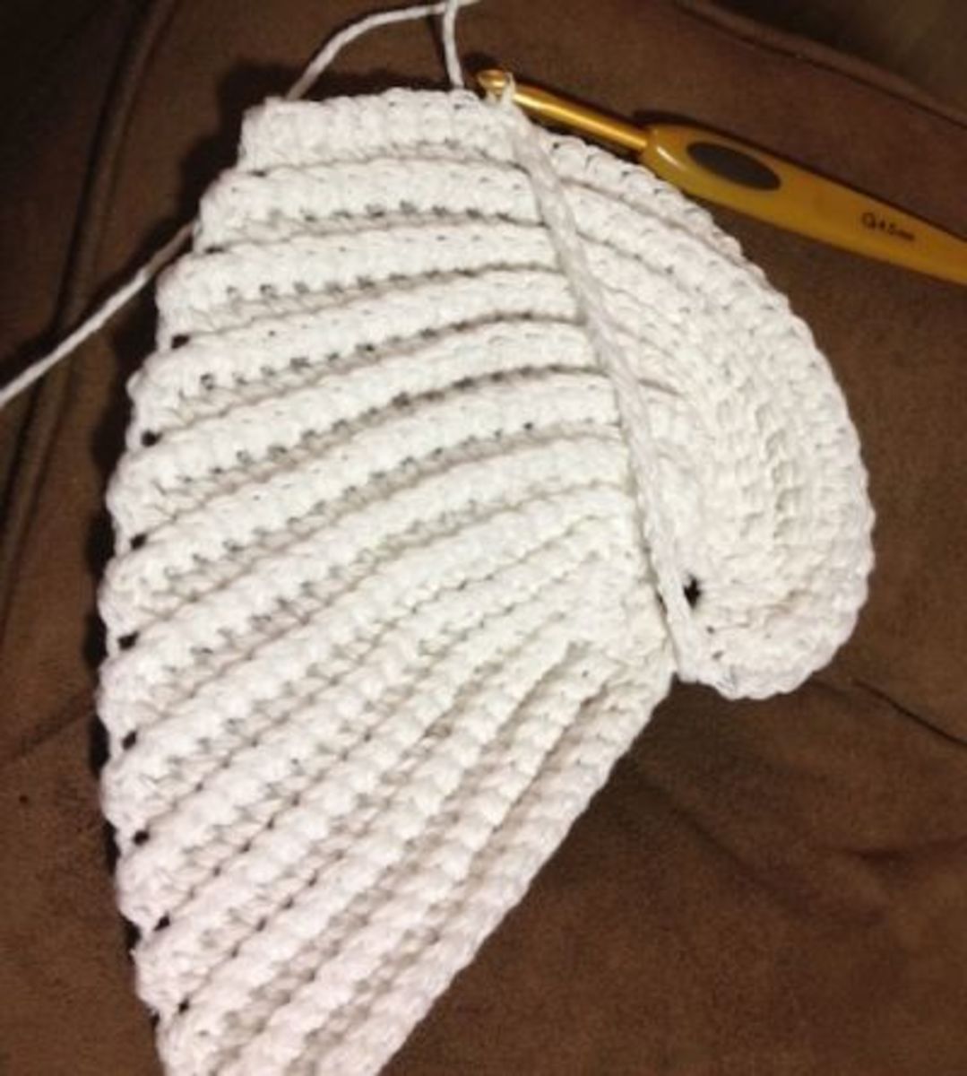 Angel Wing Dishcloth Free Crochet Pattern! - HubPages