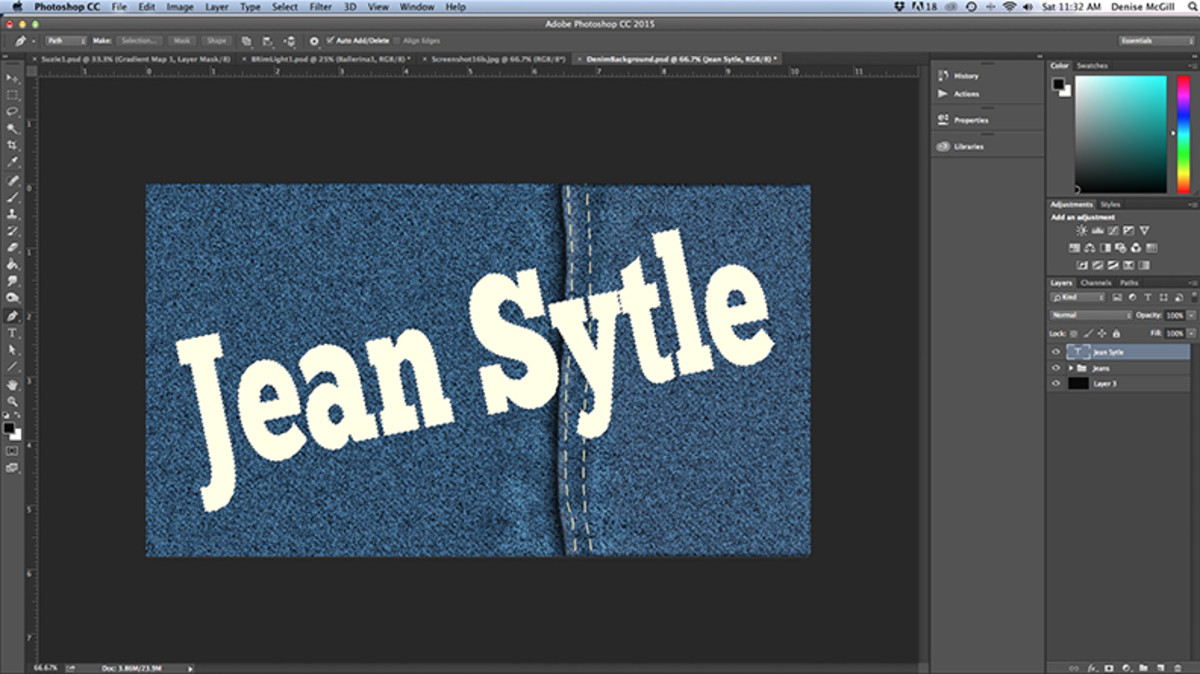Create a Denim Texture in Photoshop - HubPages
