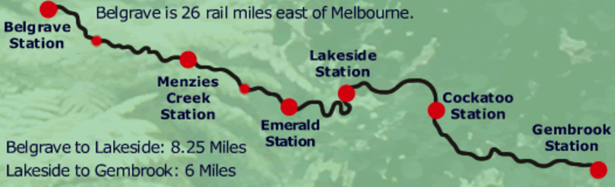 Puffing Billy train, a blend of history, heritage, wildlife and winery ...