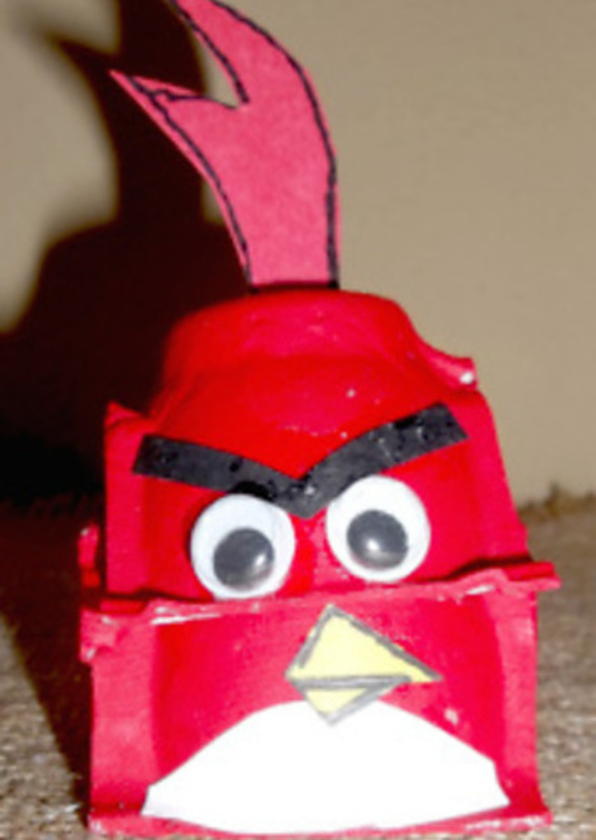 29 Cute and Easy Angry Birds Crafts - HubPages