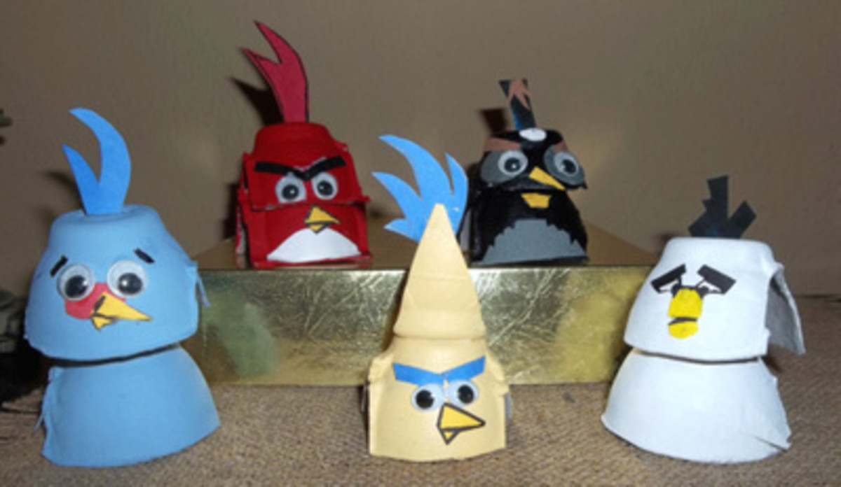 29 Cute and Easy Angry Birds Crafts - HubPages