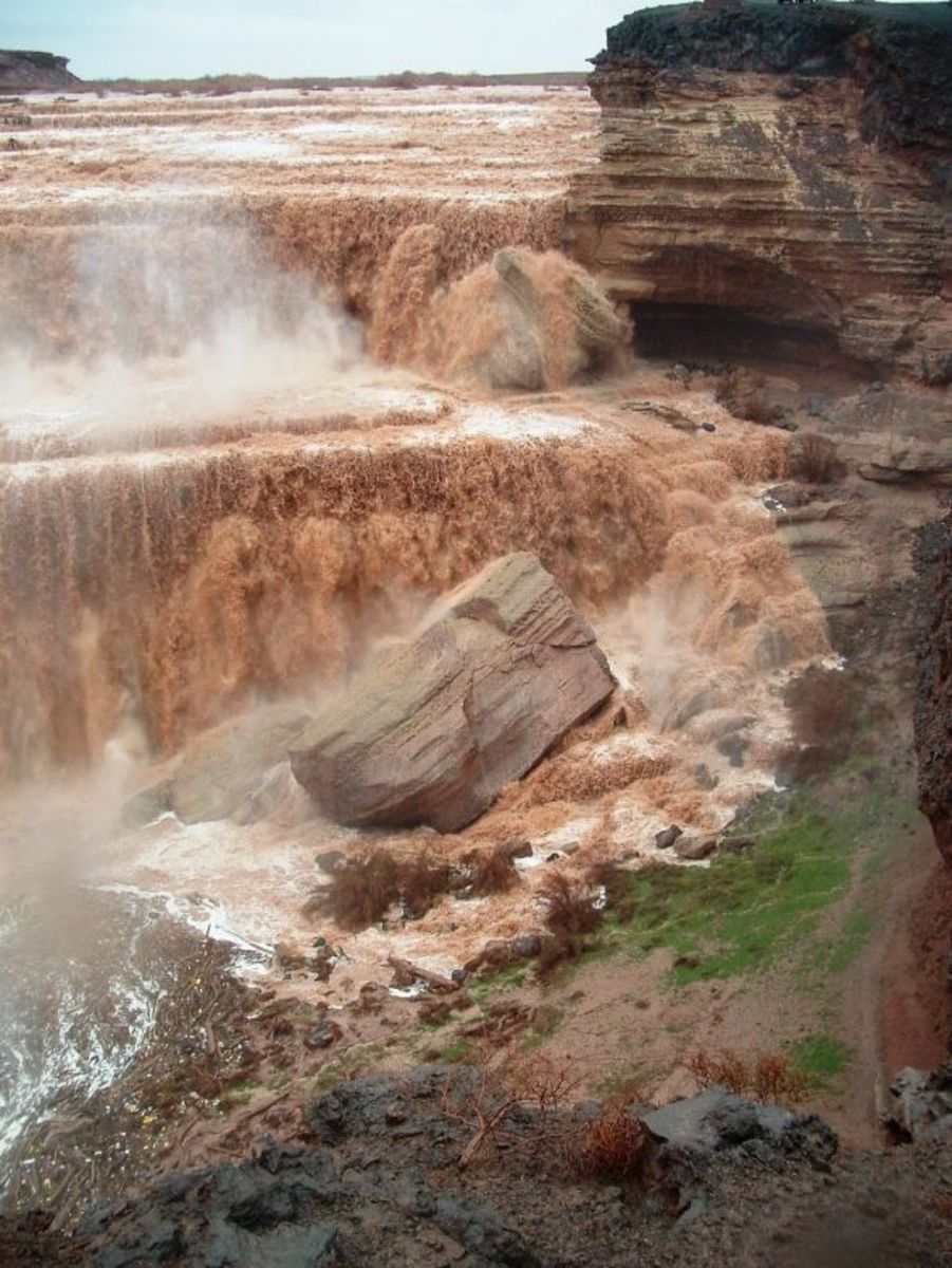 Chocolate Falls in Arizona: Photographing a Flash Flood on the Little ...