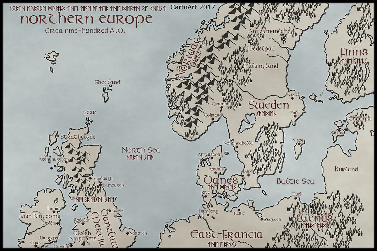 Danelaw Years - 8: Danes at Large, Danes at Home - Heroes, Kings and ...