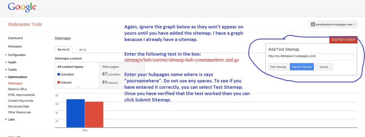 Increase Your Traffic - How to Add Your Hubpages Sitemap to Google ...