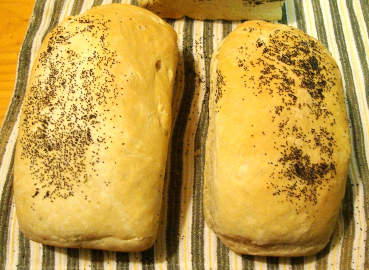Hearty Homemade Bread - Recipe for 6-8 Loaves - HubPages