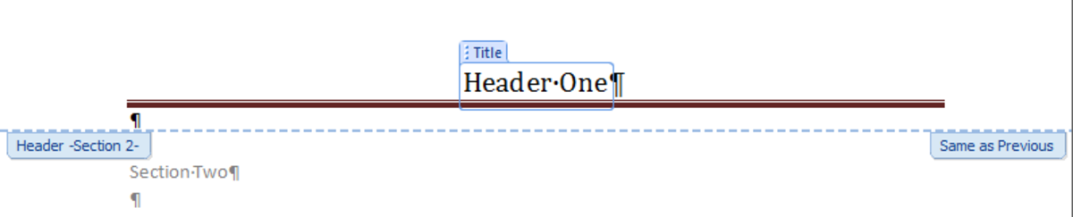 How to Create and Use a Header or Footer in Word 2007 and Word 2010 ...