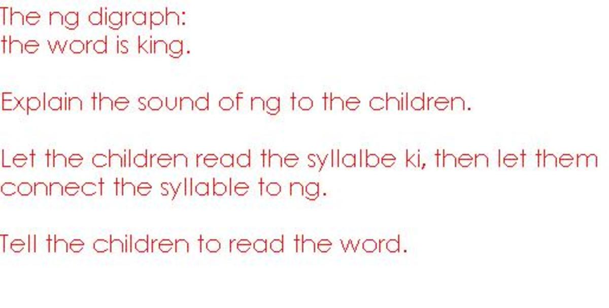 How to Teach the Consonant Digraphs nk and ng - HubPages