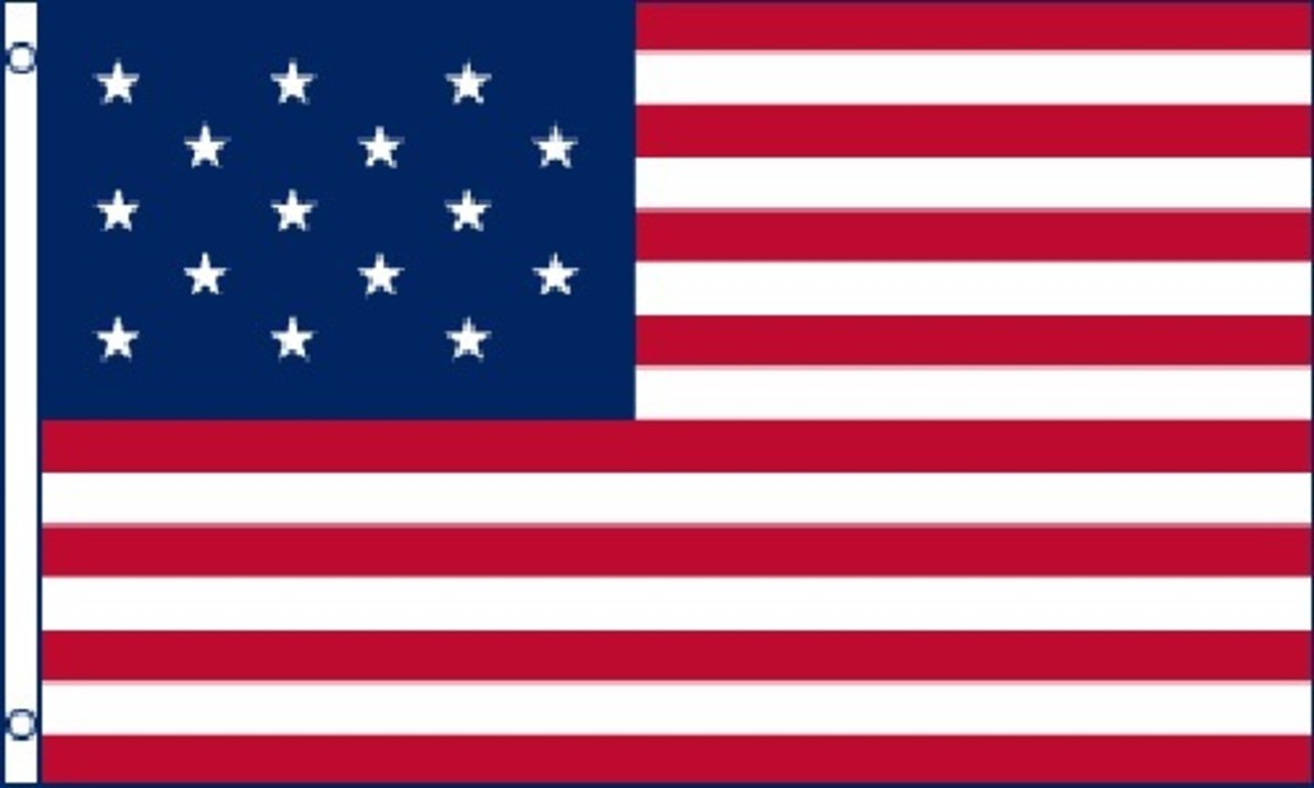 History of the American Flag - A Visual Delight Through the Ages - HubPages