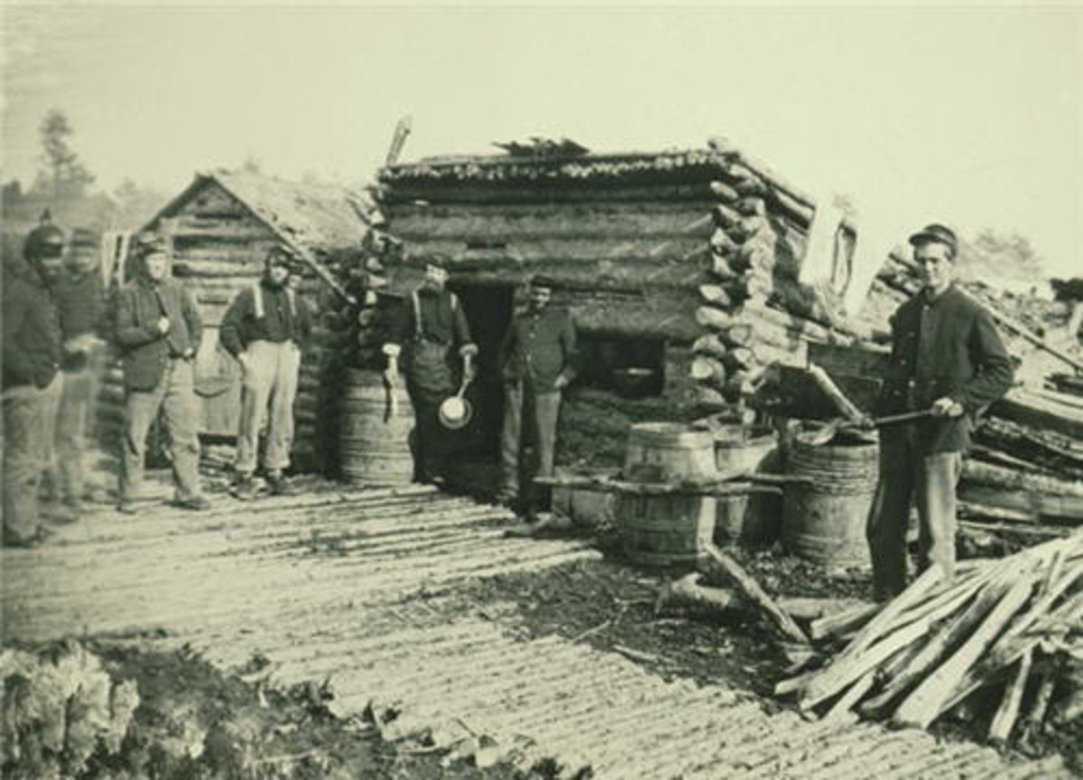 American Civil War Life: Union Infantryman – Life in Camp 4 - HubPages