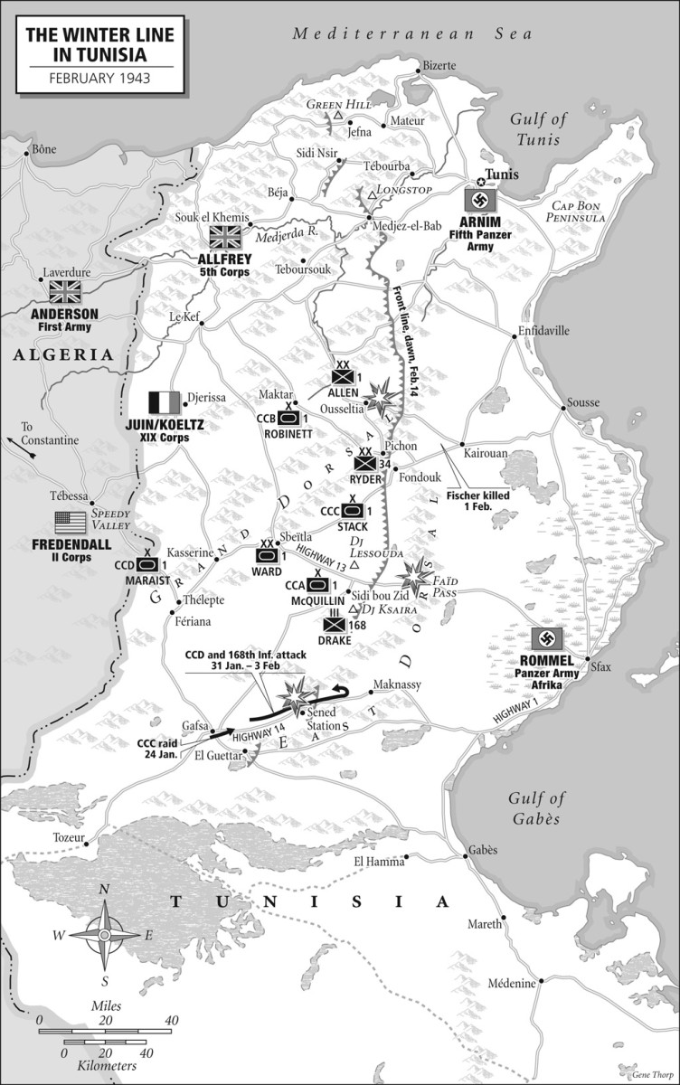Battle of Kasserine Pass, North Africa 1943: World War II History ...