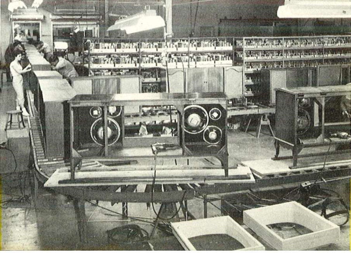 Curtis Mathes Television 1960 The Kingston Model K1523, High Fidelity ...