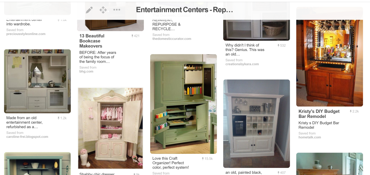 Repurpose an Entertainment Unit - HubPages
