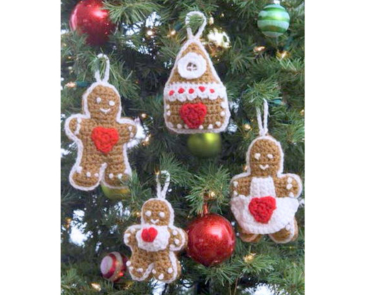 Free Amigurumi Christmas Gingerbread Crochet Patterns - HubPages