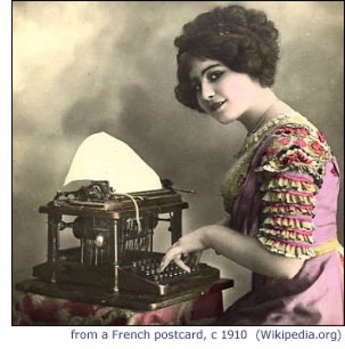 A Brief History of Typing, Typists, Sex and the Typewriter - HubPages