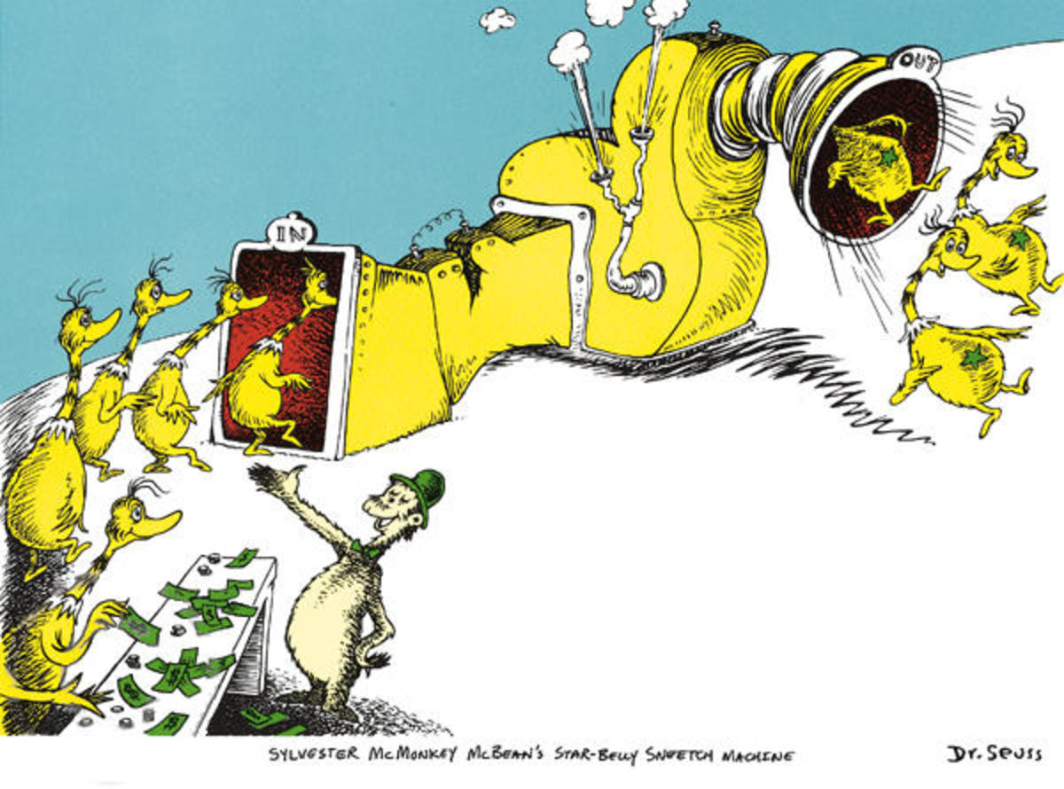 Book Review: The Sneetches By Dr. Seuss - HubPages