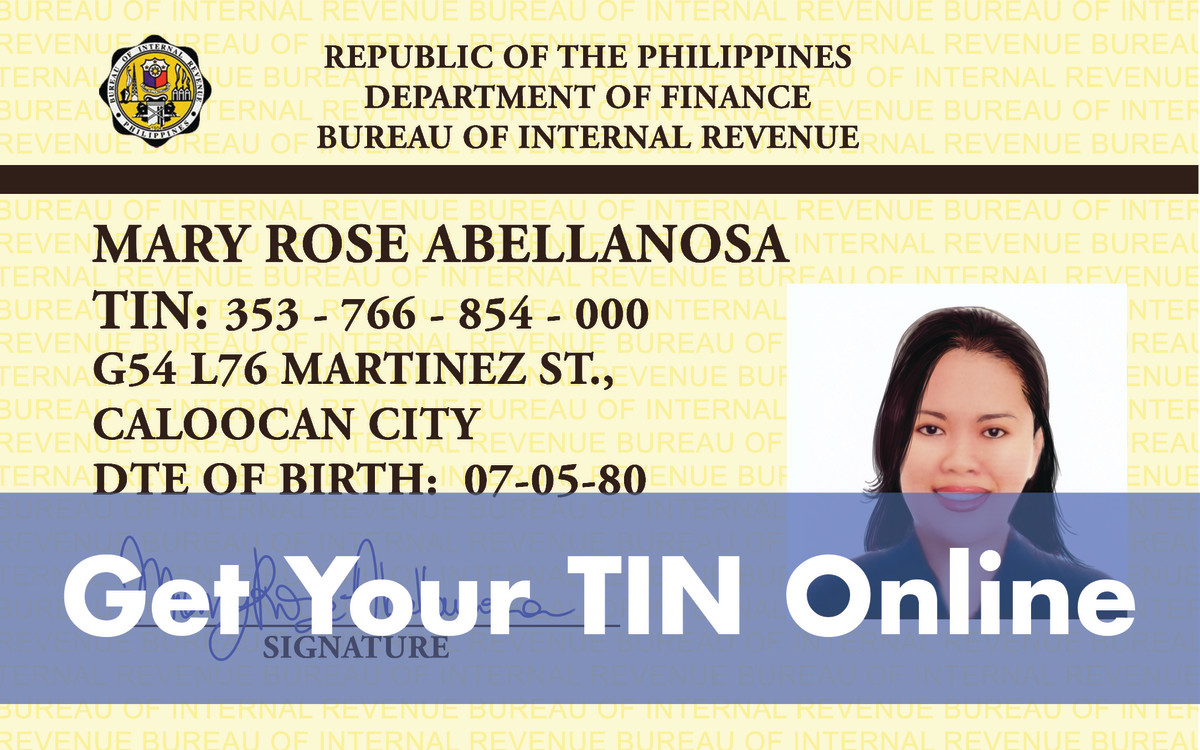 Paano Kumuha Ng Tin Id Kung May Tin Number Na