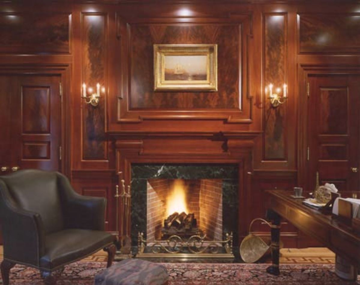 Mahoganey Beautiful Library Rooms